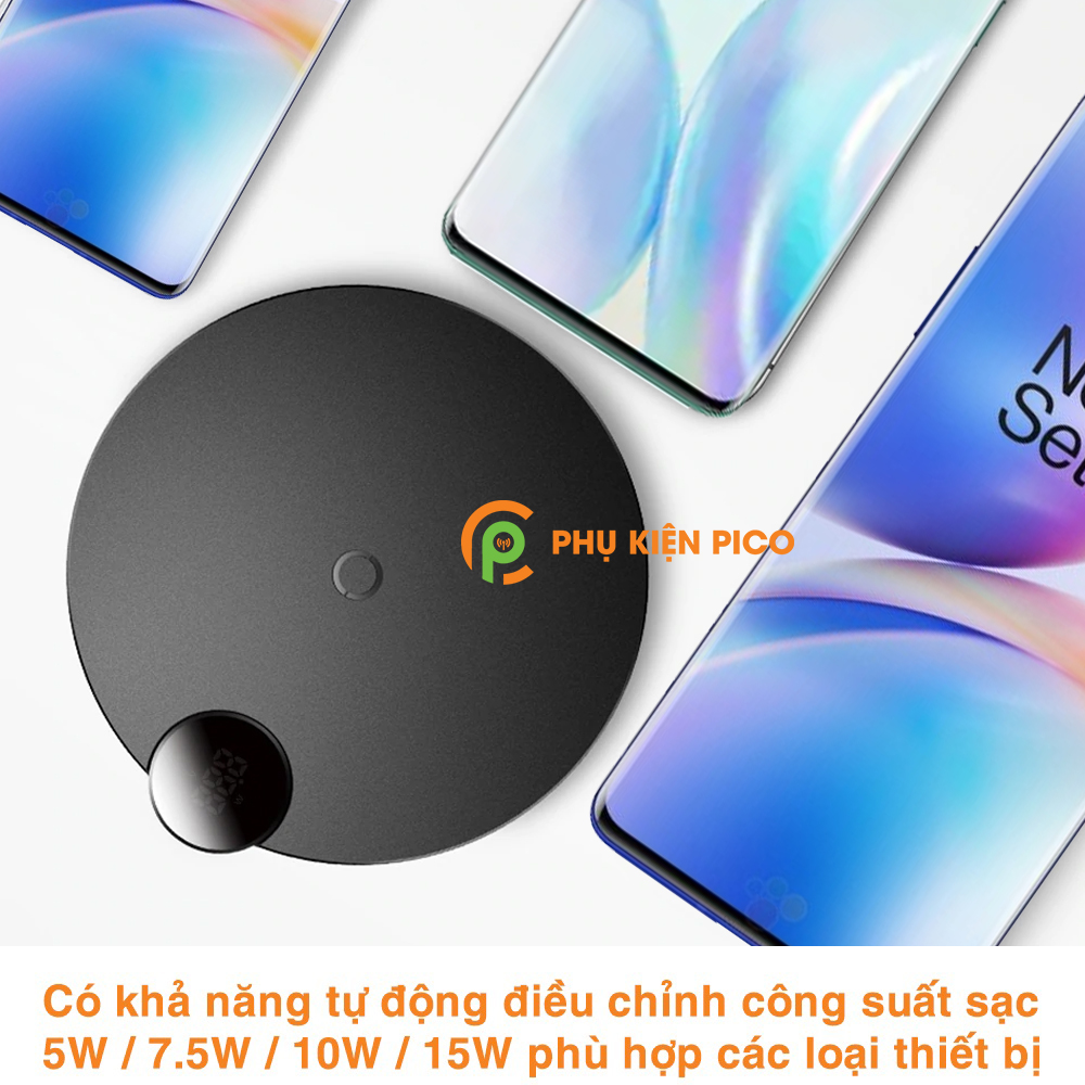 Đế sạc nhanh không dây Oneplus 8 Pro 15W chính hãng Baseus chuẩn Qi ...